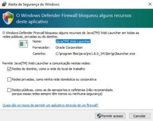 Como acessar sites e sistemas que exigem Java