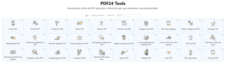 Domine a edição de PDFs com o PDF24 Tools
